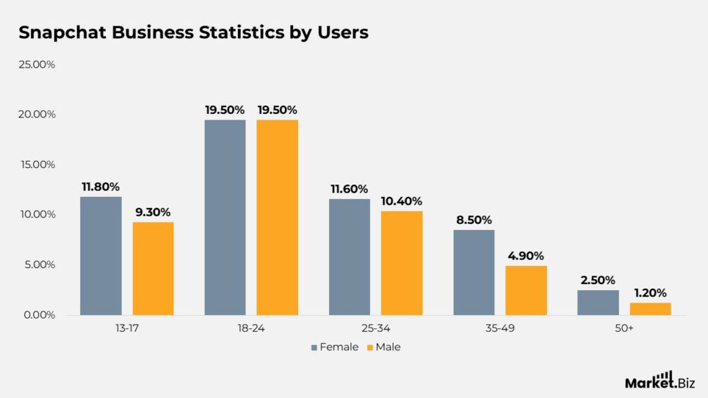 Snapchat Advertising Statistics by Paid Reach and Facts (2025)