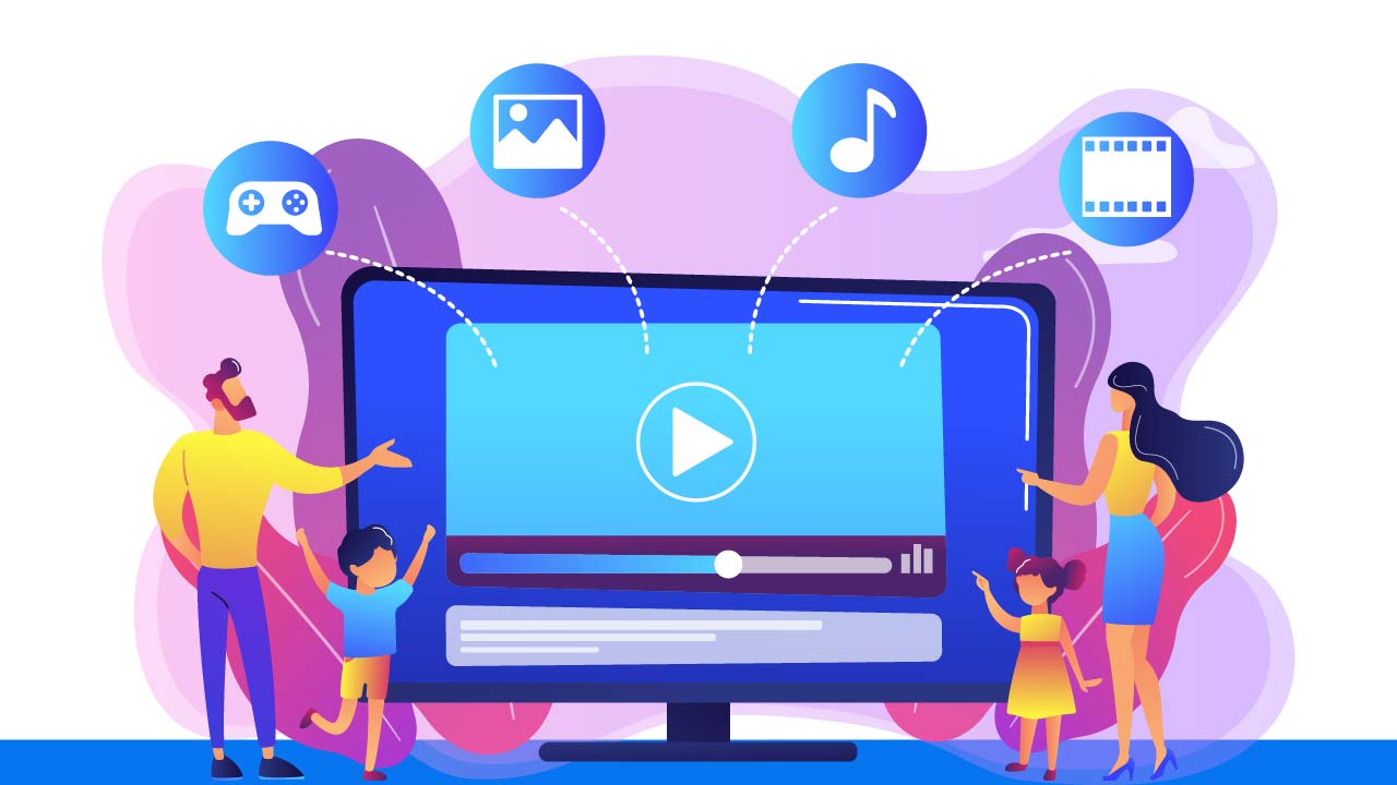 Media Streaming Statistics and Facts by Content, Broadcast